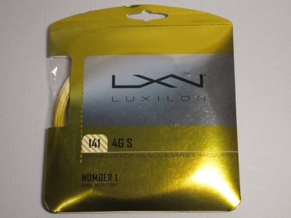 Luxilon 4G S 141 単張り 12m ルキシロン(硬式用)｜売買されたオークション情報、yahooの商品情報をアーカイブ公開 ...