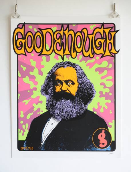 KOZIK コジック GOOD ENOUGH ポスター banksy AFFA 藤原ヒロシ(シルクスクリーン)｜売買されたオークション情報、yahooの商品情報をアーカイブ公開 ...