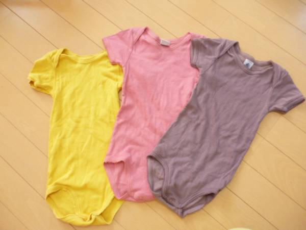 プチバトー Petit BATERU半袖ボディオール90 3枚セット 24M(90（85cm～）以上)｜売買されたオークション情報、yahoo ...