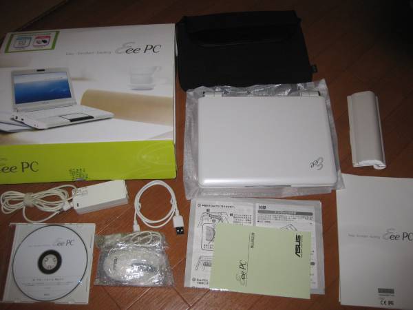 ノートPC ASUS EeePC 901/WinXP/12GB/1GB/8.9インチホワイト(ASUS)｜売買されたオークション情報 ...