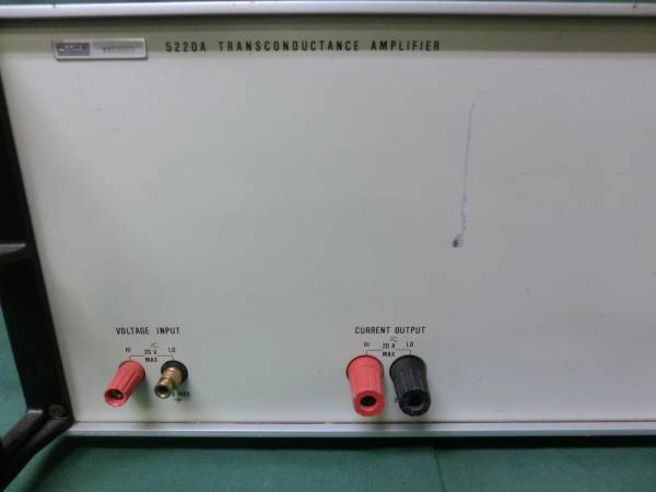 FLUKE 5220A TRANSCONDUCTANCE AMPLIFIER アンプ フルーク(アマチュア無線)｜売買されたオークション情報 ...
