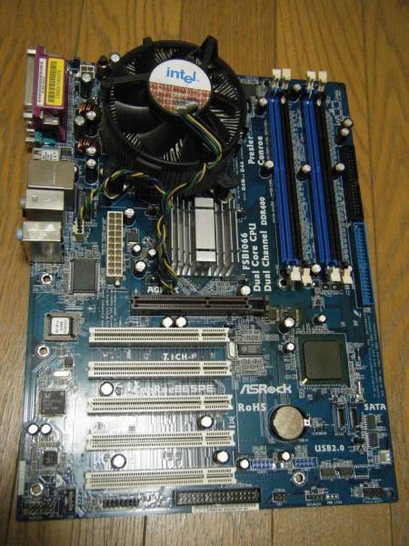 ASRock ConRoe 865 PE ATX マザーボード LGA 775 Pen4 3.40GHz(PC/AT互換機)｜売買された ...