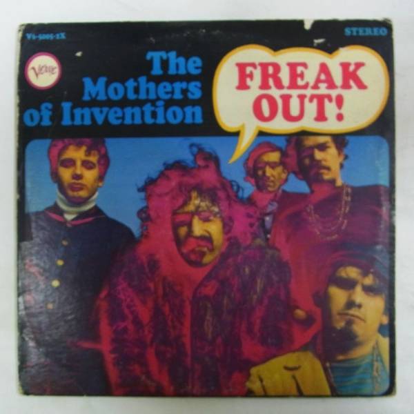 MAPあり 青VERVE/オリジ FRANK ZAPPA/MOTHERS / FREAK OUT(Frank Zappa)｜売買された ...