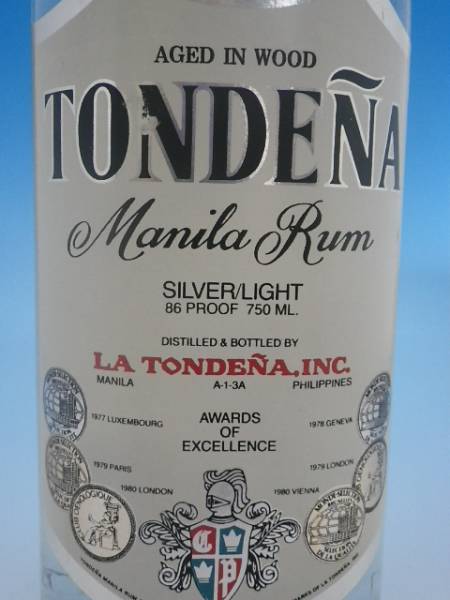 1円 トンデナ TONDENA マニラ ラム 750ml Di0218-06(ラム酒)｜売買されたオークション情報、yahooの商品情報を ...