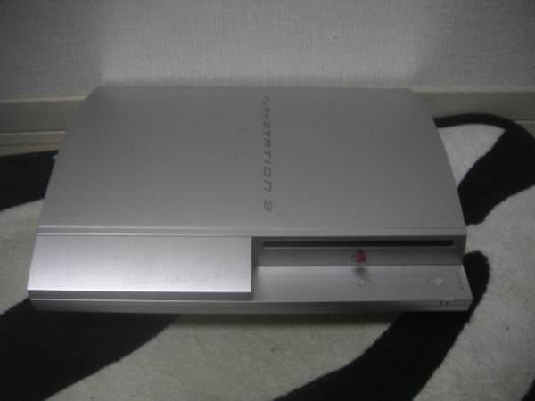 F 完動品 PS3本体40GBシルバーFW4.46HDD付CECHH(PS3本体)｜売買されたオークション情報、yahooの商品情報を ...