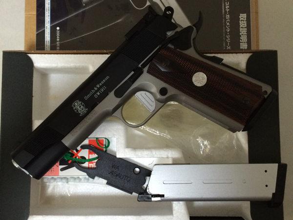 SCW SW1911DK ガバメント WA(ガスガン)｜売買されたオークション情報、yahooの商品情報をアーカイブ公開 - オークファン ...