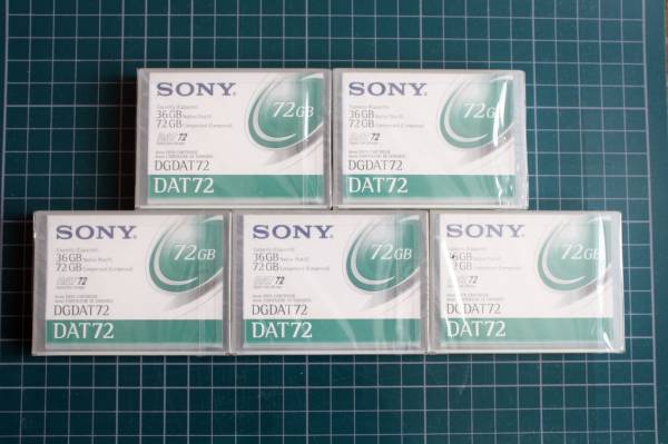 369/ /SONY/DAT72データカートリッジ5本 送164円(DAT)｜売買されたオークション情報、yahooの商品情報をアーカイブ公開 ...