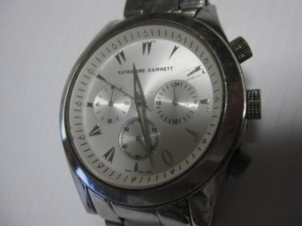 キャサリンハムネット クオーツ クロノグラフ腕時計 KH-2052(その他)｜売買されたオークション情報、yahooの商品情報をアーカイブ公開 - オークファン（aucfan.com）