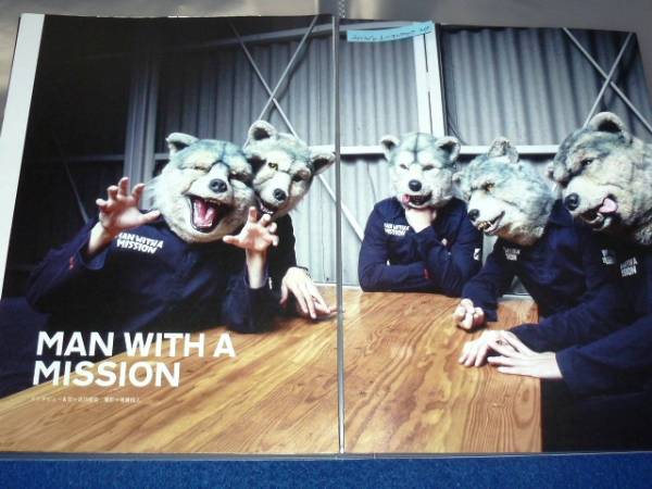 MAN WITH A MISSION 切り抜き ファイル 2冊122p ＋ステッカーset(ミュージシャン)｜売買されたオークション情報 ...