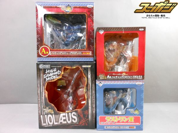 E177 モンスターハンター 一番くじ リオレウス等 フィギュア 4点(モンスターハンター)｜売買されたオークション情報、yahooの商品情報をアーカイブ公開 - オークファン（aucfan.com）