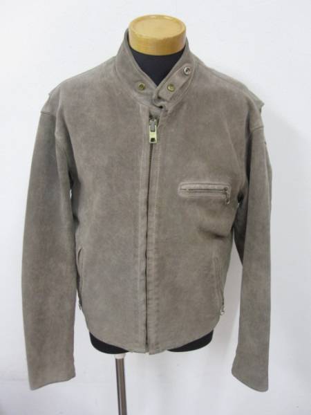 Schott ショット スエード シングルライダース 341 40 USA(ライダースジャケット)｜売買されたオークション情報、yahooの商品情報をアーカイブ公開 - オークファン ...