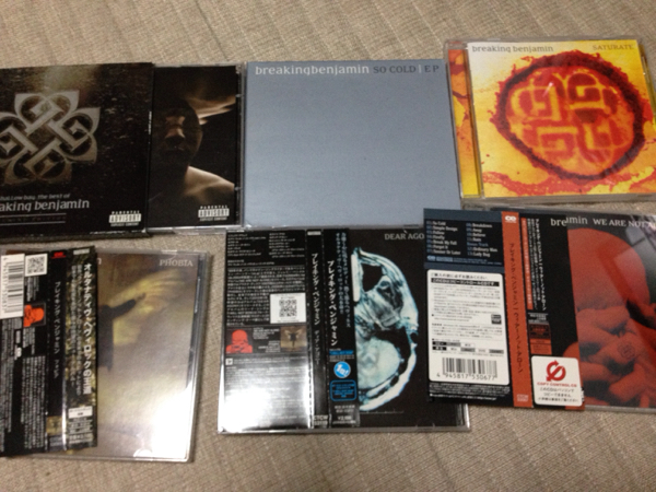 ブレイキング ベンジャミン breaking benjaminセット(一般)｜売買されたオークション情報、yahooの商品情報をアーカイブ公開 - オークファン（aucfan.com）