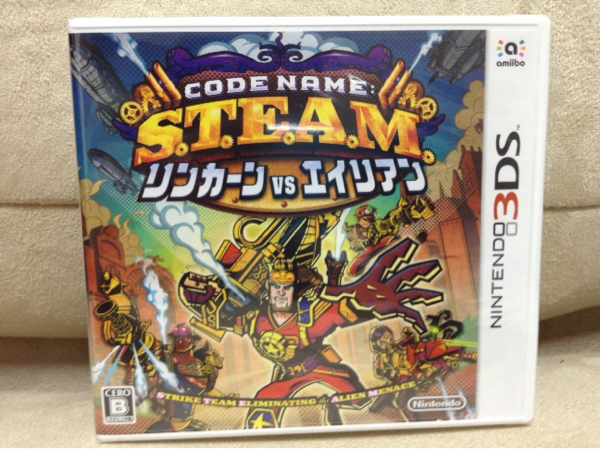 Code Name： S.T.E.A.M. リンカーンVSエイリアン 3DS(ニンテンドー3DS専用ソフト)｜売買されたオークション情報、yahooの商品情報をアーカイブ公開 - オークファン ...