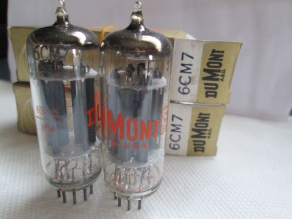 真空管 DUMONT 6CM7 元箱2本(真空管)｜売買されたオークション情報、yahooの商品情報をアーカイブ公開 - オークファン ...