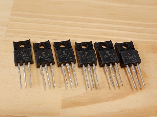 東芝トランジスタ 2SC4881 品6個(トランジスタ)｜売買されたオークション情報、yahooの商品情報をアーカイブ公開 - オークファン（aucfan.com）