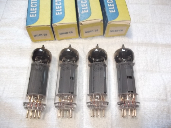 ロシア製 6n14n-EB 6BQ5互換 品4本セット(真空管)｜売買されたオークション情報、yahooの商品情報をアーカイブ公開 ...