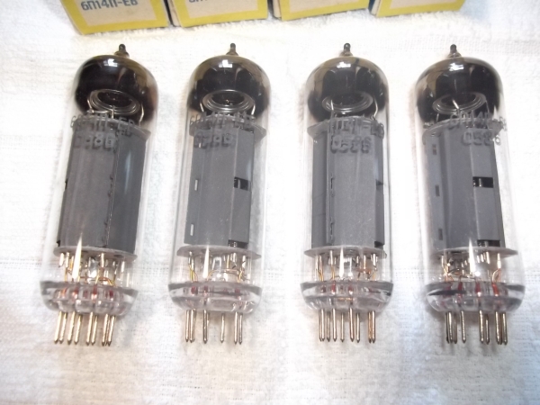 ロシア製 6n14n-EB 6BQ5互換 品4本セット(真空管)｜売買されたオークション情報、yahooの商品情報をアーカイブ公開 ...