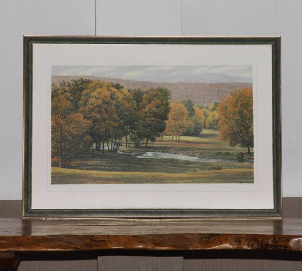 カールホフナー Carl Hoffner/Valley Stream 絵画 版画(石版画、リトグラフ)｜売買されたオークション情報、yahoo ...