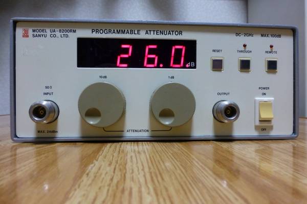3U工業製/UA-8200RM/Programable_Attenuator/ATT(アマチュア無線)｜売買されたオークション情報、yahooの商品情報をアーカイブ公開 - オークファン ...