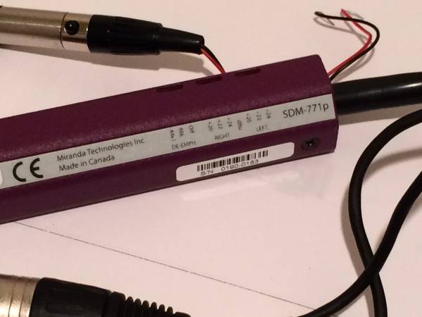 MIRANDA TECHNOLOGIES ミランダ DAC SDM-771p CANADA 概麗(一般)｜売買されたオークション情報 ...