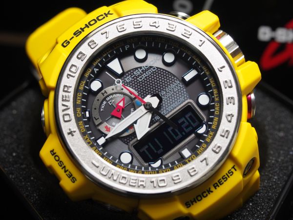 CASIO カシオ 電波 タイプ 腕時計 G-SHOCK GULFMASTEER(GULFMAN)｜売買されたオークション情報、yahooの ...