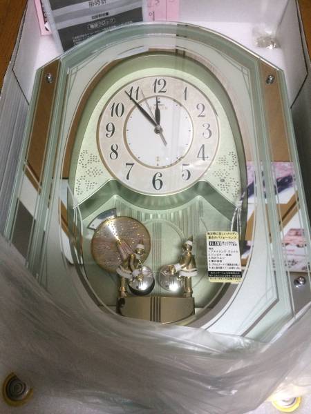 セイコー 電波からくり掛け時計 エンブレム HS441S(アナログ)｜売買されたオークション情報、yahooの商品情報をアーカイブ公開 ...