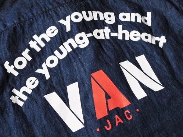 VAN JAC ワッペン&アーチロゴ デニム BDシャツ M/J.PRESS(男性用)｜売買されたオークション情報、yahooの商品情報をアーカイブ公開 - オークファン（aucfan.com）