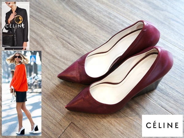 GINZA掲載/CELINEセリーヌポインテッドトゥパンプス/37(女性用)｜売買されたオークション情報、yahooの商品情報をアーカイブ公開 - オークファン（aucfan.com）