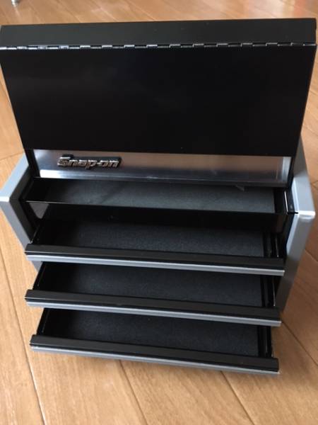 スナップオン ミニチュアトップチェスト KMC923APB 黒(道具箱)｜売買されたオークション情報、yahooの商品情報をアーカイブ公開 ...