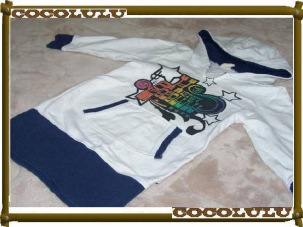 COCOLULUココルルベビー ロゴが入っているロングパーカー 1歳用 ワンピにも(90（85～94cm）)｜売買されたオークション情報 ...