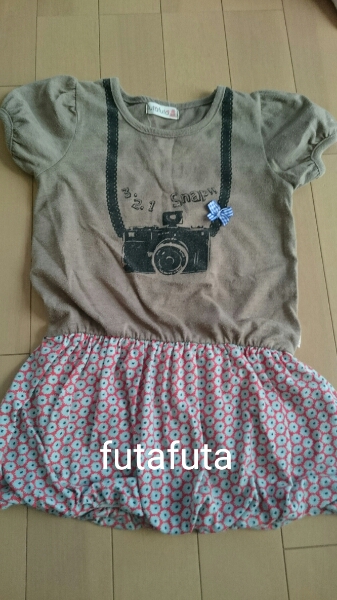 フタフタ futafuta ワンピース 100 送料205円(100（95～104cm）)｜売買されたオークション情報、yahooの商品情報をアーカイブ公開 - オークファン（aucfan.com）