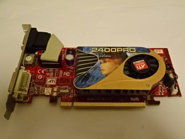 PCI-E ATI RADEON HD 2400 PRO 256MB // 0042(PCI Express)｜売買されたオークション情報 ...