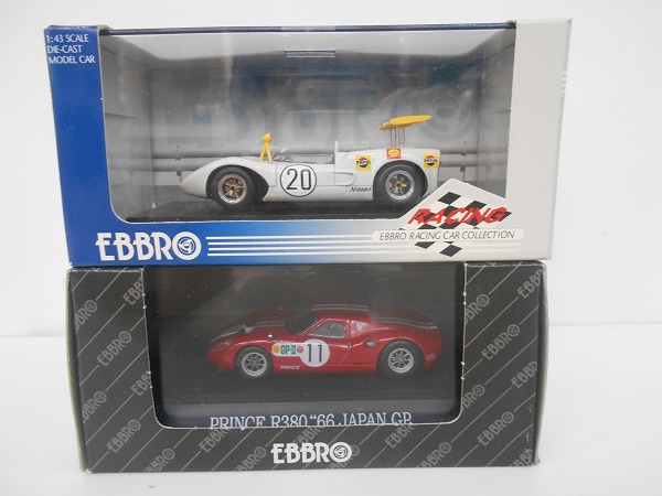 エブロ 1/43 日産 R381 1968 日本GP No20 R380 プリンス 赤 No11(レーシングカー)｜売買されたオークション情報 ...