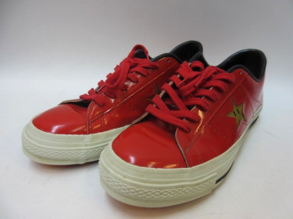 40周年記念モデルCONVERSEコンバースONE STAR赤8マリオ/101(26.0cm)｜売買されたオークション情報、yahooの商品情報をアーカイブ公開 - オークファン（aucfan ...