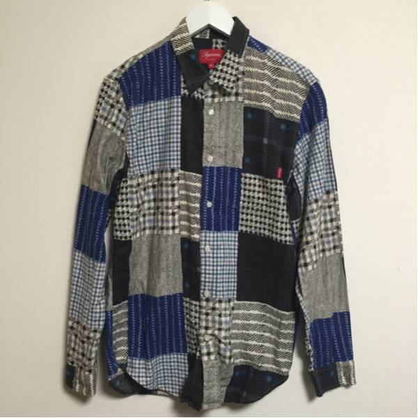 SUPREME printed patchwork flannel shirtパッチワークシャツ(その他)｜売買されたオークション情報 ...