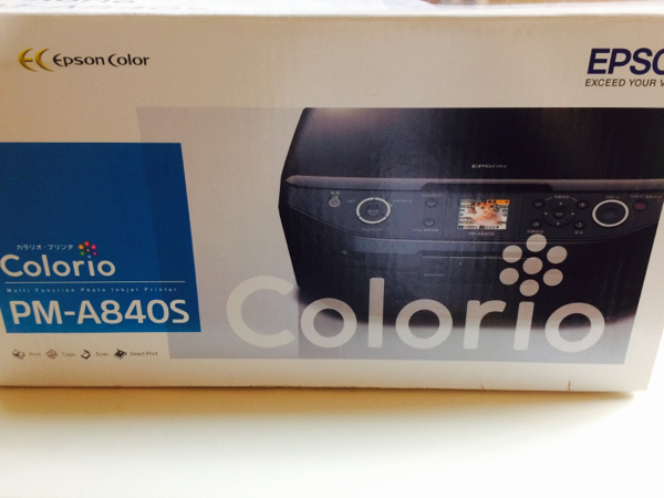 EPSON Colorio PM-A840S インクジェットプリンター 複合機 箱有(A4プリンタ)｜売買されたオークション情報、yahooの ...