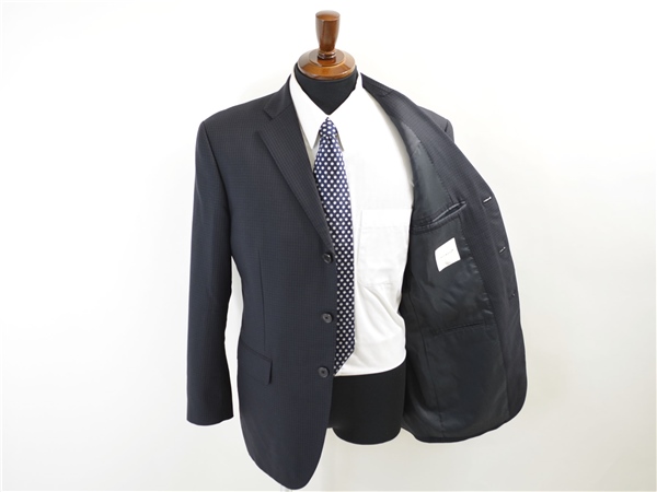 7XA5 INTIMAGE 2パンツ 3つ釦シングルスーツ チェック AB6 黒(Lサイズ)｜売買されたオークション情報、yahooの商品情報をアーカイブ公開 - オークファン（aucfan.com）