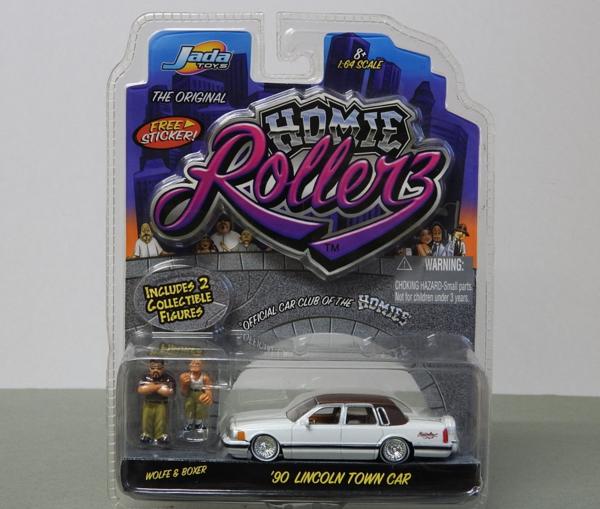 Jada Toys 1/64 Homie Rollers 90 Lincoln Town Car リンカーン タウンカー フィギュア ミニカー ...