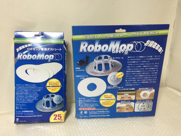 2/202 品 RoboMop フローリング用ロボモップセット(ロボットタイプ)｜売買されたオークション情報、yahooの商品情報をアーカイブ ...