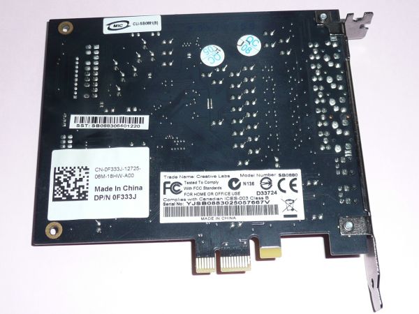 ジャンク品 CREATIVE サウンドカード/Sound Blaster X-Fi SB0880(サウンドカード)｜売買されたオークション情報 ...