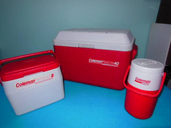 コールマン Coleman Poly Lite 40クーラーボックス / Personal8 / ジャグセット 3点セット 廃盤品(40L ...