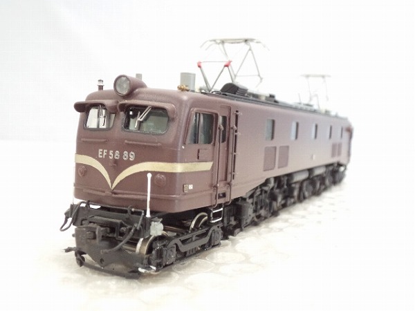 天賞堂 HOゲージ JR直流電気機関車 EF58 上越型 H.G. 茶色 / 鉄道模型(機関車)｜売買されたオークション情報、yahooの商品情報をアーカイブ公開 - オークファン ...
