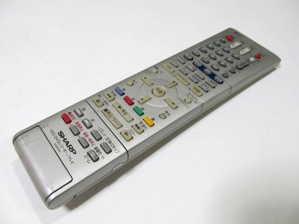 2 SHARP/シャープ HDD DVDレコーダー/テレビ用リモコン GA197SA 裏蓋無(リモコン)｜売買されたオークション情報、yahooの商品情報をアーカイブ公開 - オークファン ...