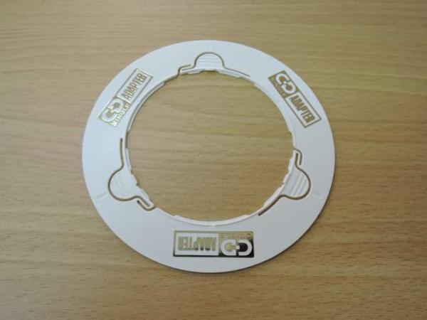 日本製 8cm CD アダプター CD single adapter オートチェンジャー対応 オーム電機製(オーディオ機器)｜売買された ...