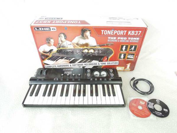 現状品 LINE6 TONE PORT KB37 37鍵盤 MIDIキーボード 同梱不可(MIDIキーボード、コントローラー)｜売買された ...