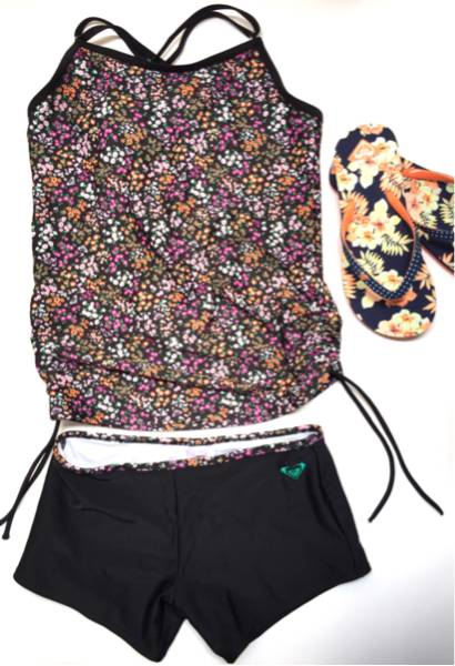 訳あり ROXYロキシー 小花柄セパレート水着 黒 150 タンンキニ(ロキシー)｜売買されたオークション情報、yahooの商品情報をアーカイブ公開 - オークファン（aucfan.com）