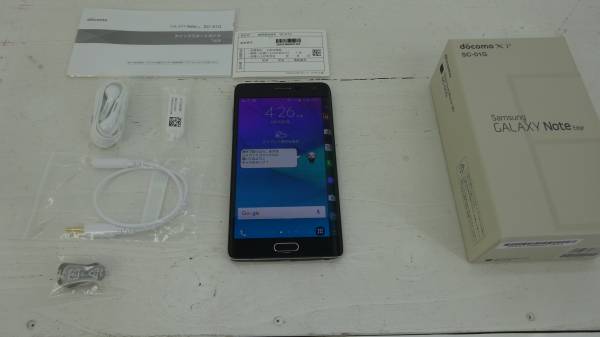 58 docomo SC-01G Samsung GALAXY Note Edge Charcoal Black 利用制限〇(サムスン)｜売買 ...