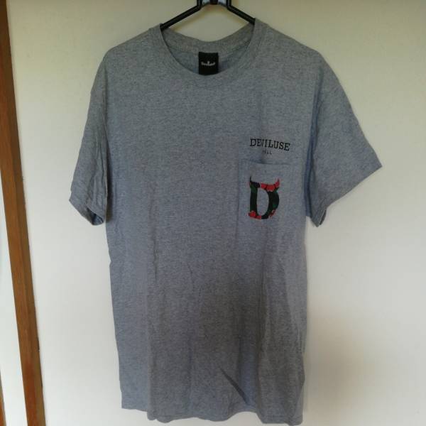 Deviluse デビルユース Tシャツ M 灰色 グレー SiM FACT SWNKY DUNK ②(Tシャツ)｜売買されたオークション情報、yahooの商品情報をアーカイブ公開 ...