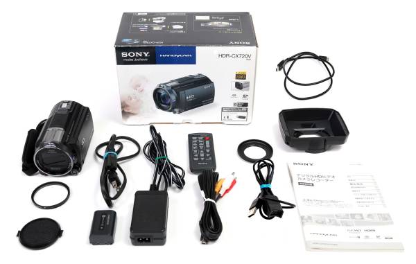ソニー SONY デジタル HD ビデオカメラ HDR-CX720V 空間光学手ブレ補正(ソニー)｜売買されたオークション情報、yahooの ...