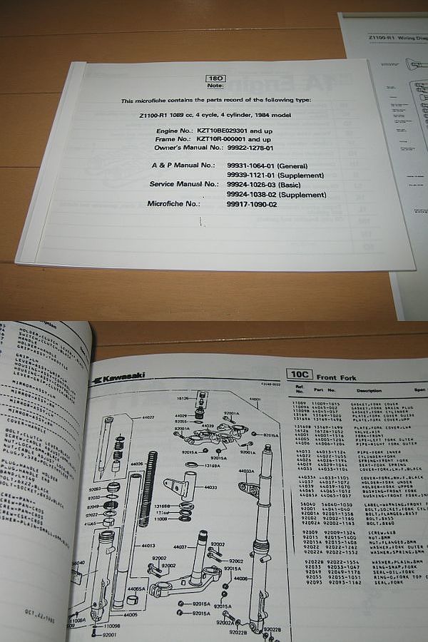 ローソンレプリカ Z1100-R1 Z1100R パーツリスト 配線図付(カワサキ)｜売買されたオークション情報、yahooの商品情報を ...